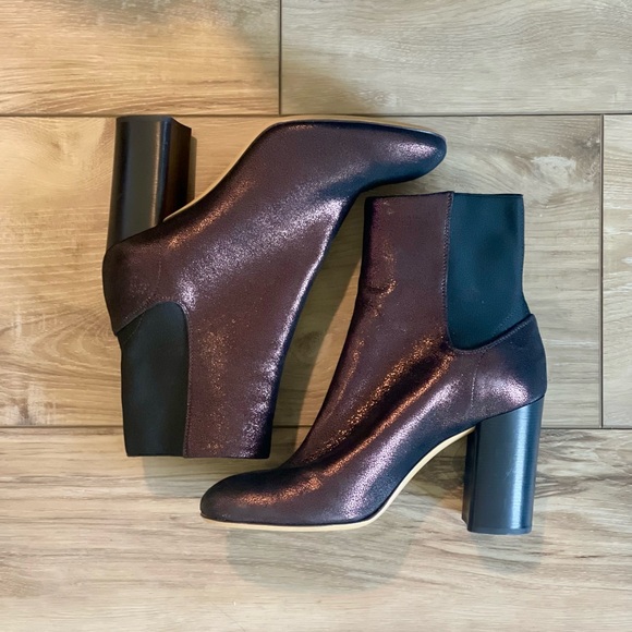 rag & bone | Shoes | New Rag Bone Agnes Metallic Copper Boot 395 Eu ...